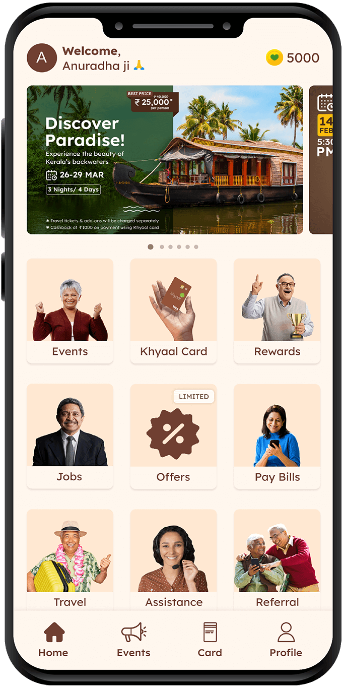 Khyaal - India's #1 App for Senior Citizens | Join Khyaal Club